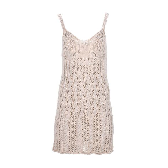 Acne Studios | Dresses | Acne Studios Crochet Mini Dress In White ...